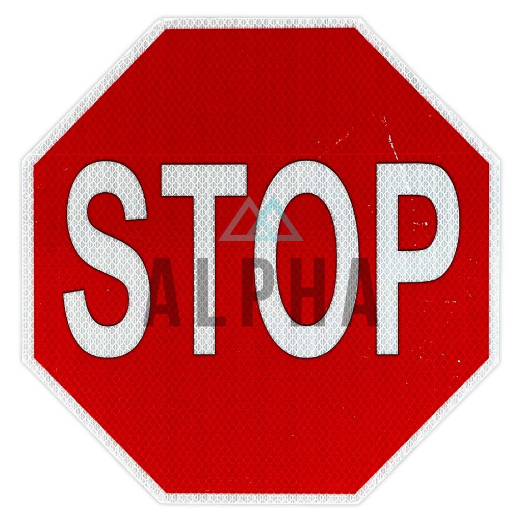 Stop Sign - Alpha Mining Equipment